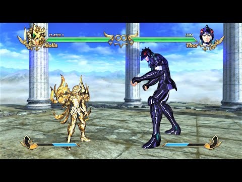 Leo Aiolia vs Phecda Thor (Hardest AI) - Saint Seiya: Soldiers' Soul
