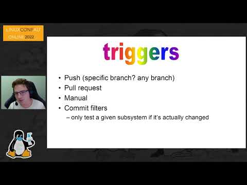 "(Ab)using GitHub Actions for building & testing kernels" - Russell Currey (LCA 2022 Online)
