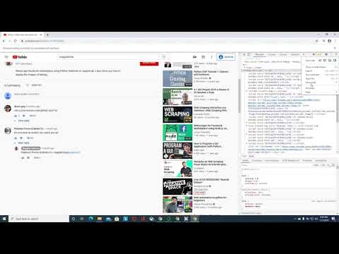 Youtube Python Comment Script Part 1