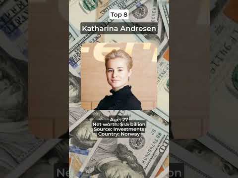 Top 10 Youngest Billionaires In The World #billionaire#youngestbillionaire #shortsviral#shortsvideo