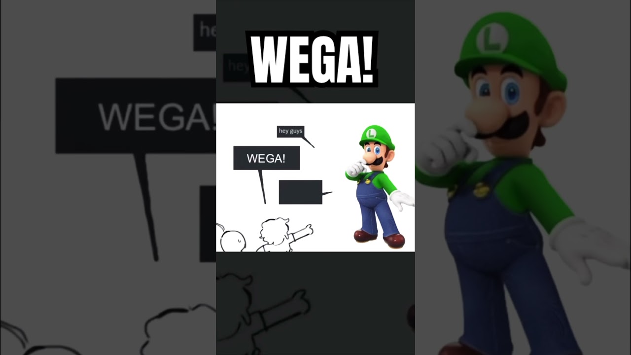 WEGA! #mario #nintendo #memes