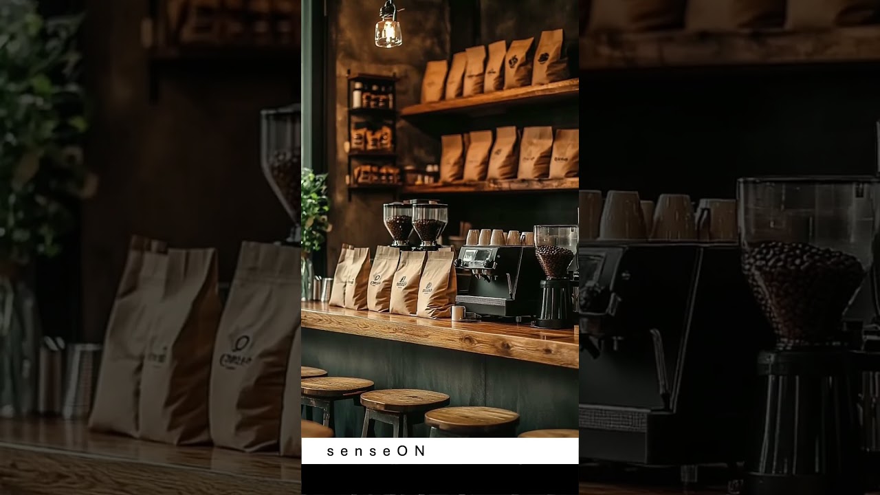 Vintage Industrial Coffee Shop  Cozy Rustic Inter #sustainablearchitecture #architecturelovers #home