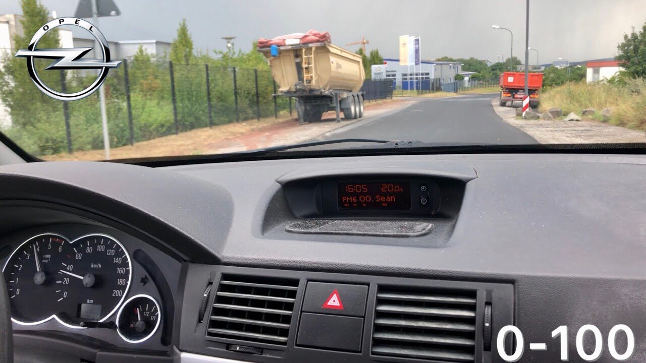 Opel Meriva 0-100 Acceleration