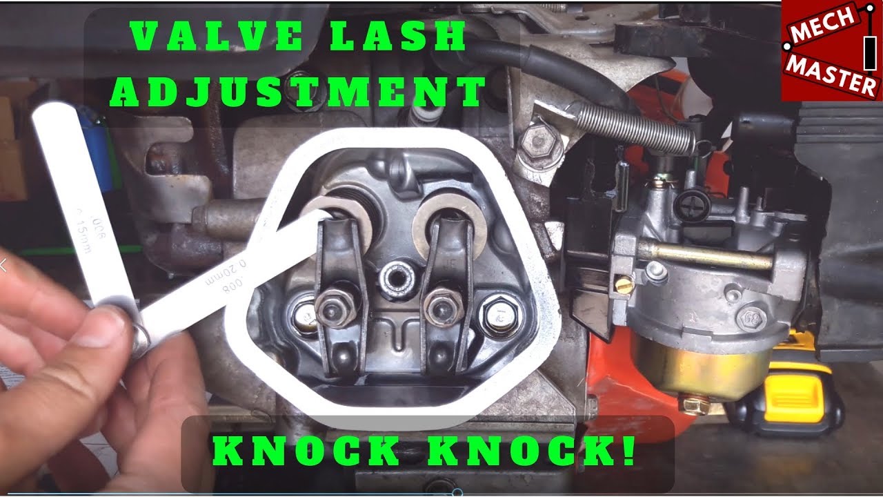 Small Engine Repair Valve Lash Clearance Adjustment on Honda, Predator, or any Engine