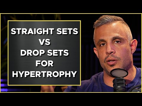 Best Ways To Use DROP Sets & STRAIGHT Sets In Your Workouts