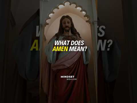 The Meaning and Power of Amen: Affirming Faith in Christianity #motivation #inspiration #prayer
