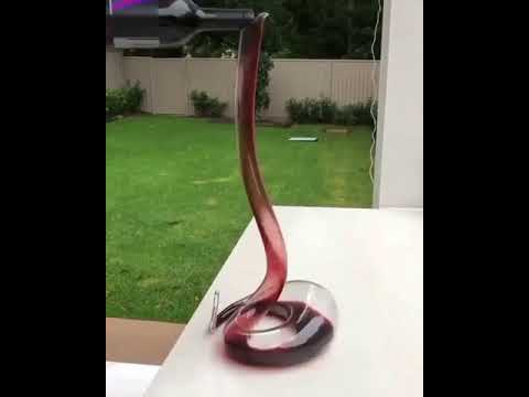 Unique Spiral Snake Wine Glass
