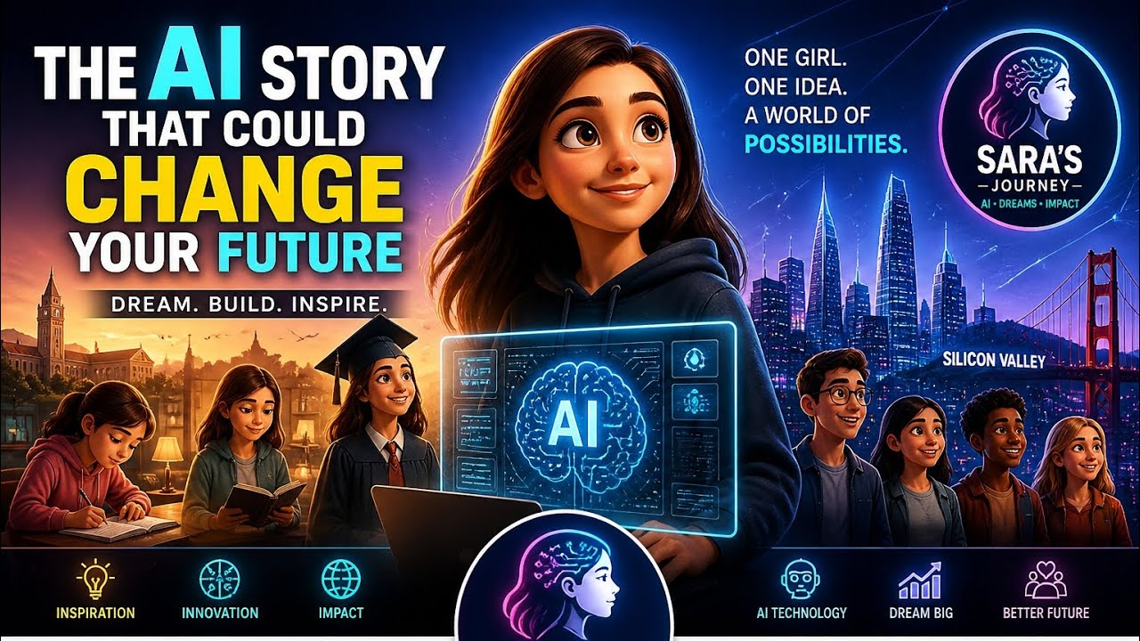 The Future of AI & Human Potential | Inspirational Story👍. #aistory #success #motivation #trending .