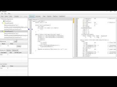 How to use Java bytecode debugger