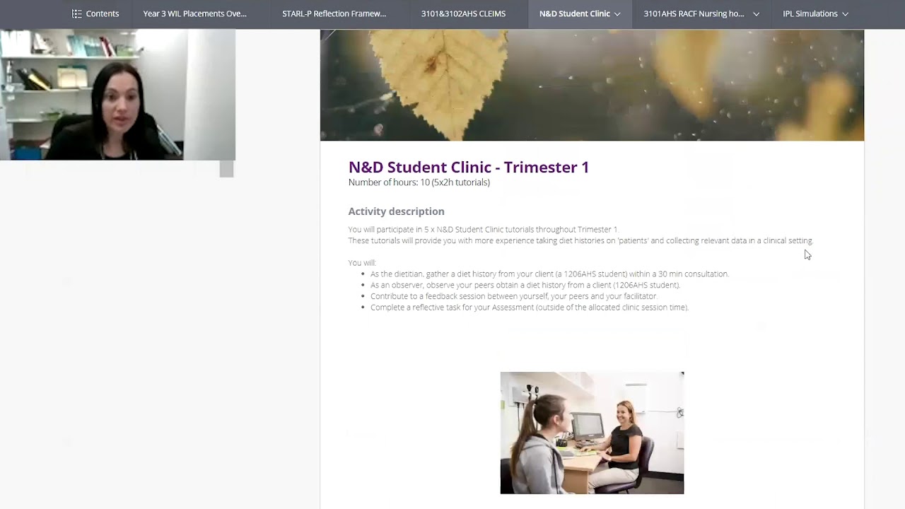 PebblePad: Work Integrated Learning walk-through