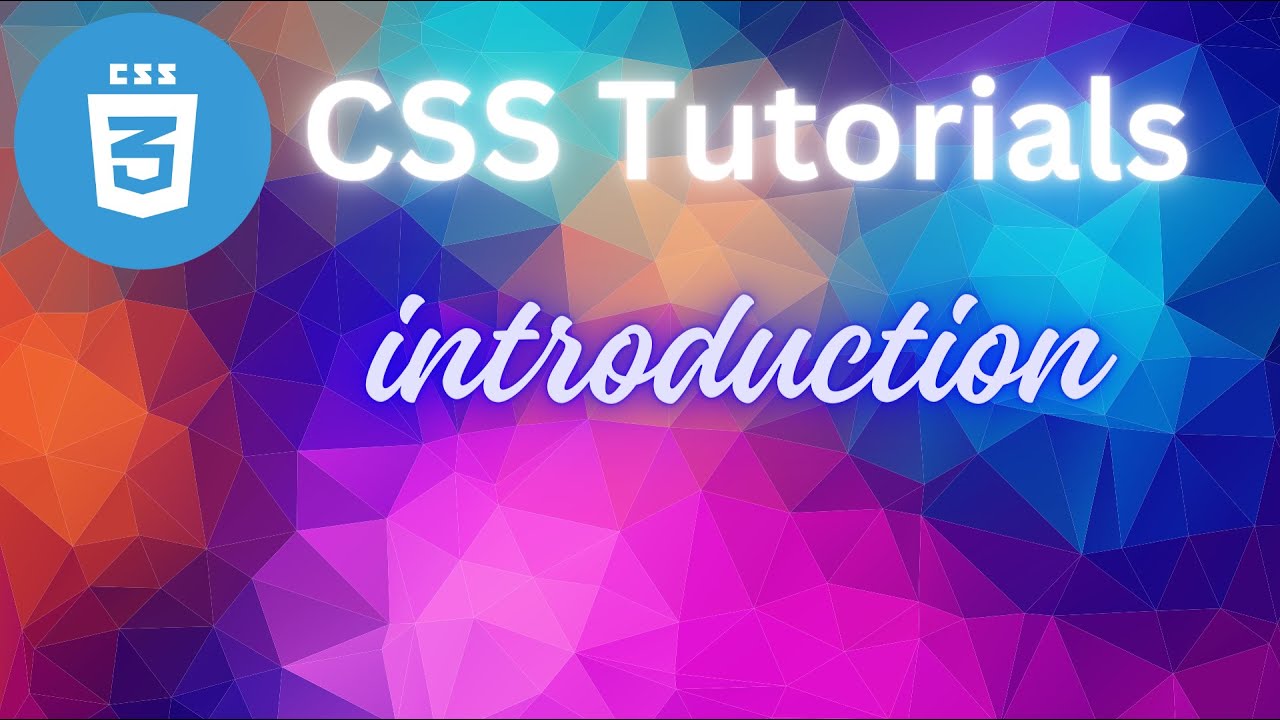 CSS Tutorials Introduction #css #coding #csstutorial