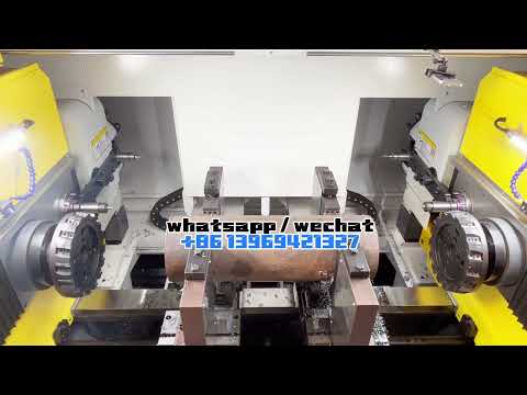 cnc drilling milling center - cnc machine tool for metal - double sided machining