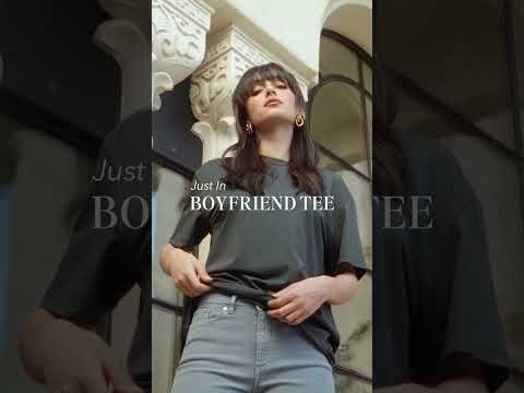 Women's Boyfriend Tee from 7DIAMONDS