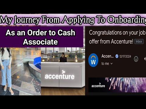 How I Got Hired at Accenture as an Order to Cash Associate | Step-by-Step Guide 🌟