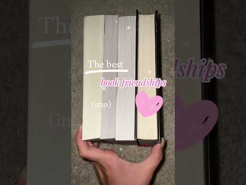 The best books friendships (imo) #books #booktok #booktube #bookfriendships #tig #powerless #tsitp
