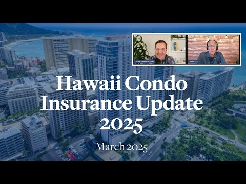Hawaii Condo Insurance Update 2025: Rising Costs & What Owners Need to Know!