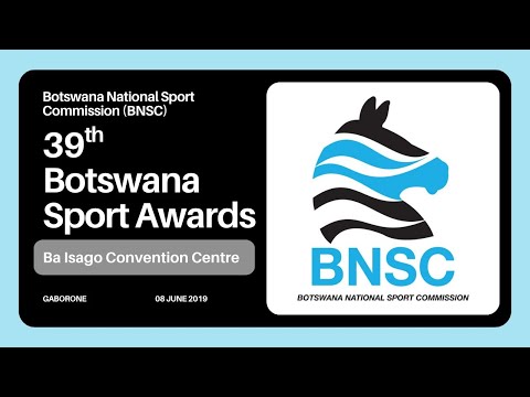 39th Botswana Sport Awards | Baboloki Thebe, Punah Gabasiane & The Vice President Slumber Tsogwane
