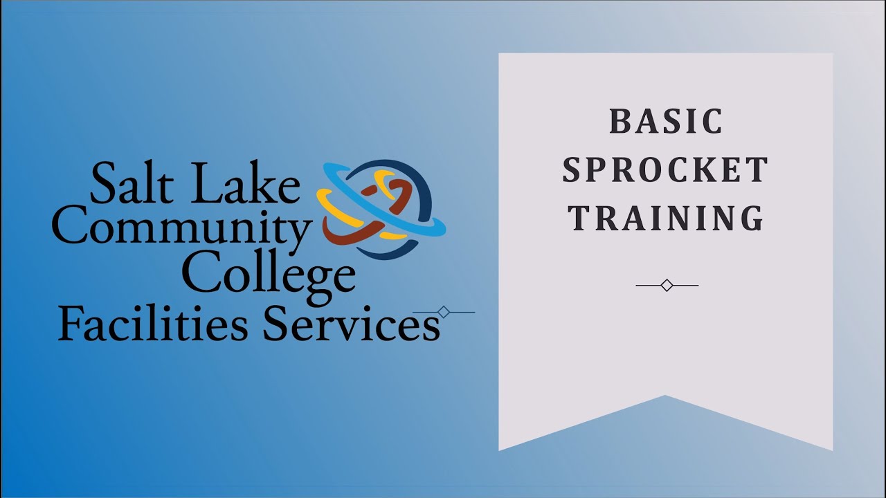 Basic Sprocket training