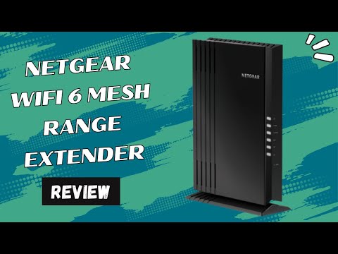 NETGEAR WiFi 6 Mesh Range Extender (EAX20): Boost Your Wireless Coverage Review