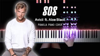 AVICII ft. Aloe Blacc - SOS (Piano Sheet) by Pianella Piano Hoja