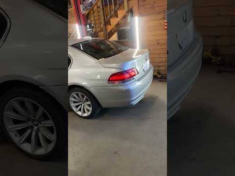 2008 BMW 750LI 4.8L V8 Muffler Delete only. 🔥🔥