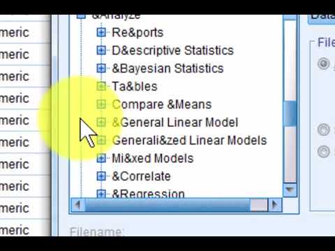 Instructions on how to get AMOS to show up in SPSS under Analyze