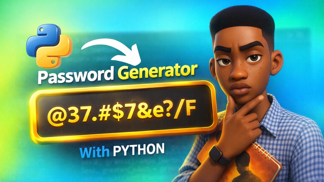 Complete Password Generator with Python Video