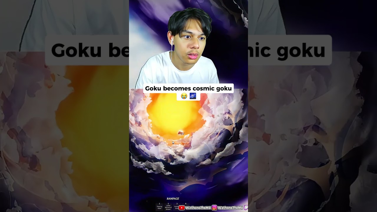Goku becomes cosmic goku 🔭🌌🪐