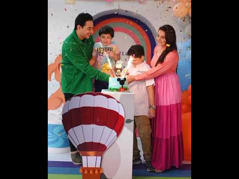 Kanwar Arsalan and Fatima Effendi celebrated birthday of their sons Almir and Mahbir ❤️🎂