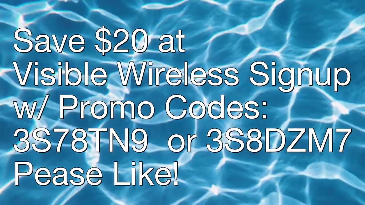 New 2025 Visible Wireless Promo Code - Save $20 with My Code!