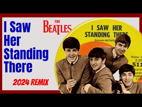 The Beatles 'I Saw Her Standing There' Excitement In The Mix! | New 2024 Remix, Lead Guitar Centered