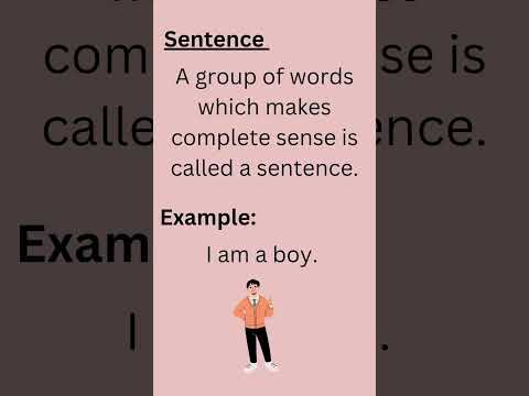 Definition Of Sentence | What Is Subject | ವಾಕ್ಯ Meaning In Kannada