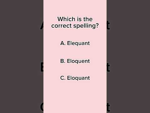 Which is the correct spelling? #english #learning #spelling