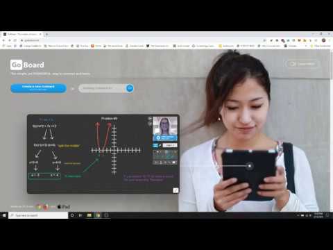 How to use GoBoard for Online Tutoring