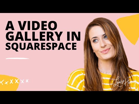 How to Create a Video Gallery in Squarespace (Version 7.0)