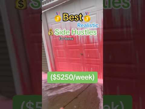 Testing pressure washing side hustles…. ($5,250/week)