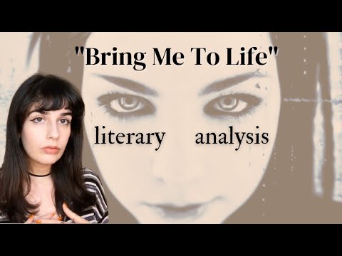 "bring me to life" 🥀 literary analysis | evanescence song meaning | #spookysznweek 🎃