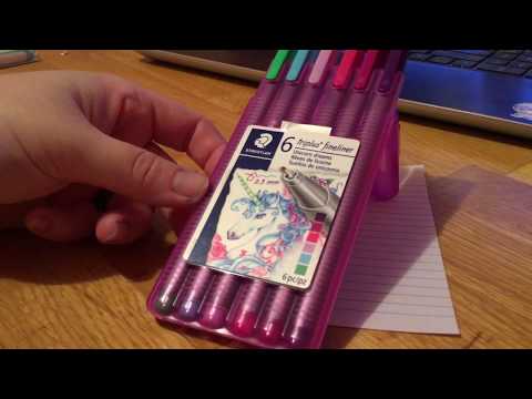 REVIEW: STAEDTLER TRIPLUS FINELINER UNICORN DREAMS