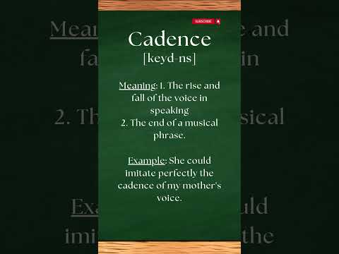Pronounce CADENCE the right way #shorts #shortsvideo #pronunciation #english #Cadence #viral