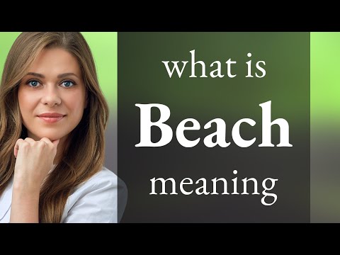 Beach | definition of BEACH