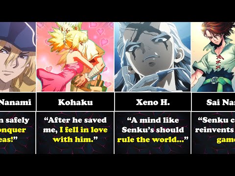 WHAT OTHER CHARACTERS FEEL ABOUT SENKU ISHIGAMI | DR STONE SEASON 4