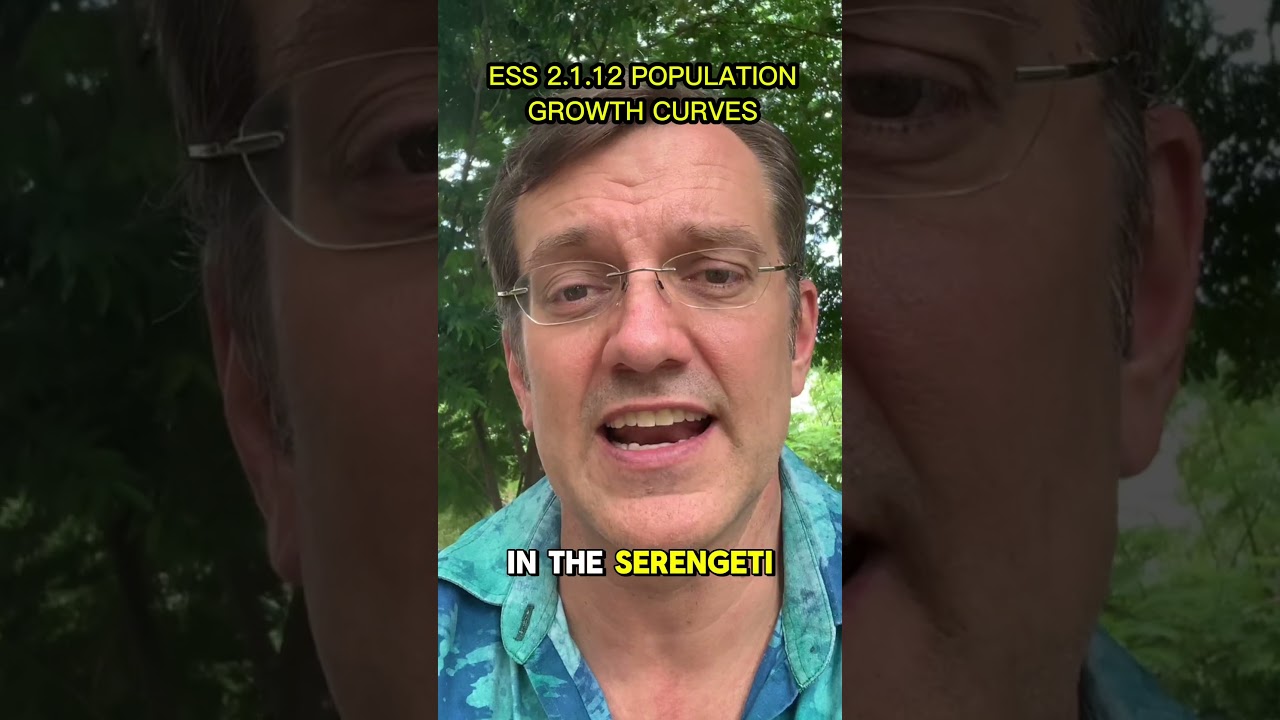 ESS 2.1.12 Population growth curves #science #ecology #ecosystems