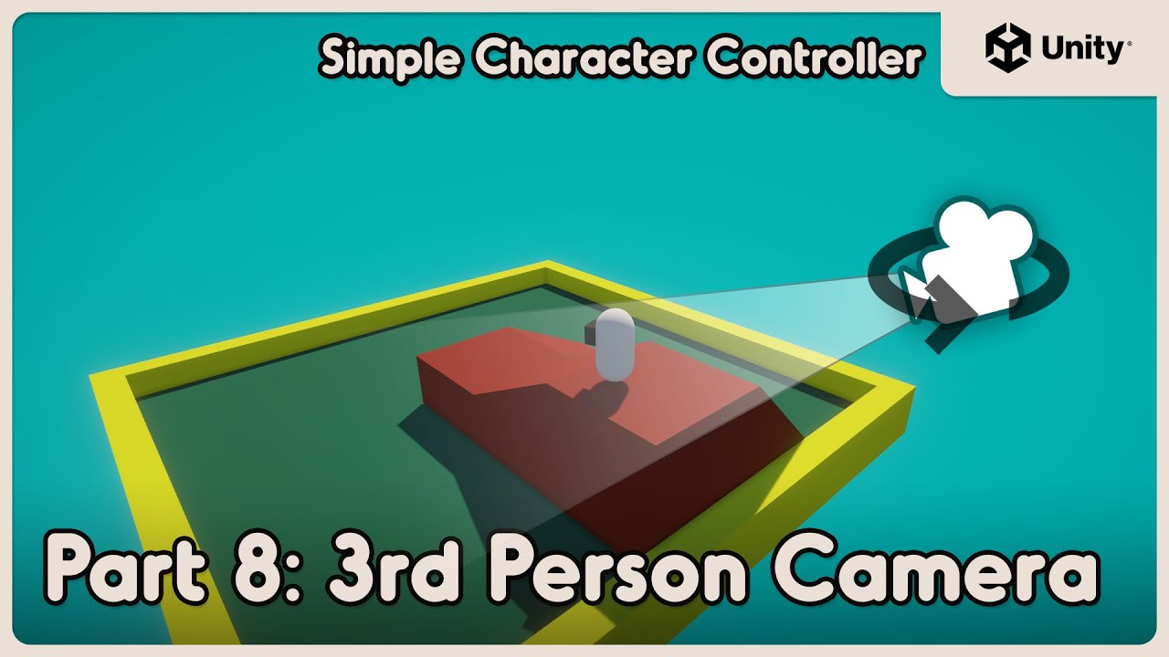 Camera rotation & Camera relative movement | Simple Character Controller in Unity | Part 8