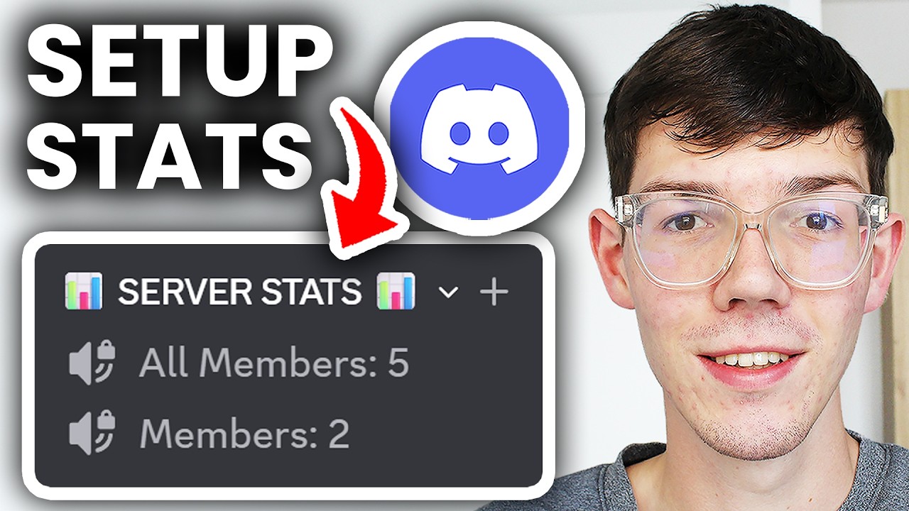 How To Set Up Discord Server Stats - Full Guide