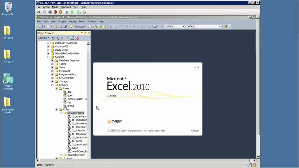 05 - Administering Microsoft SQL Server 2012 - Implement Security