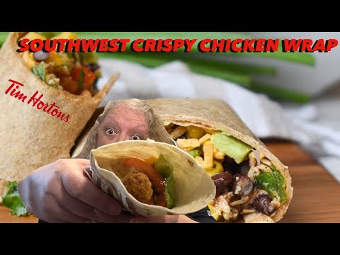 Tim Horton’s Southwest Crispy Chicken Wrap | Jackie's Space