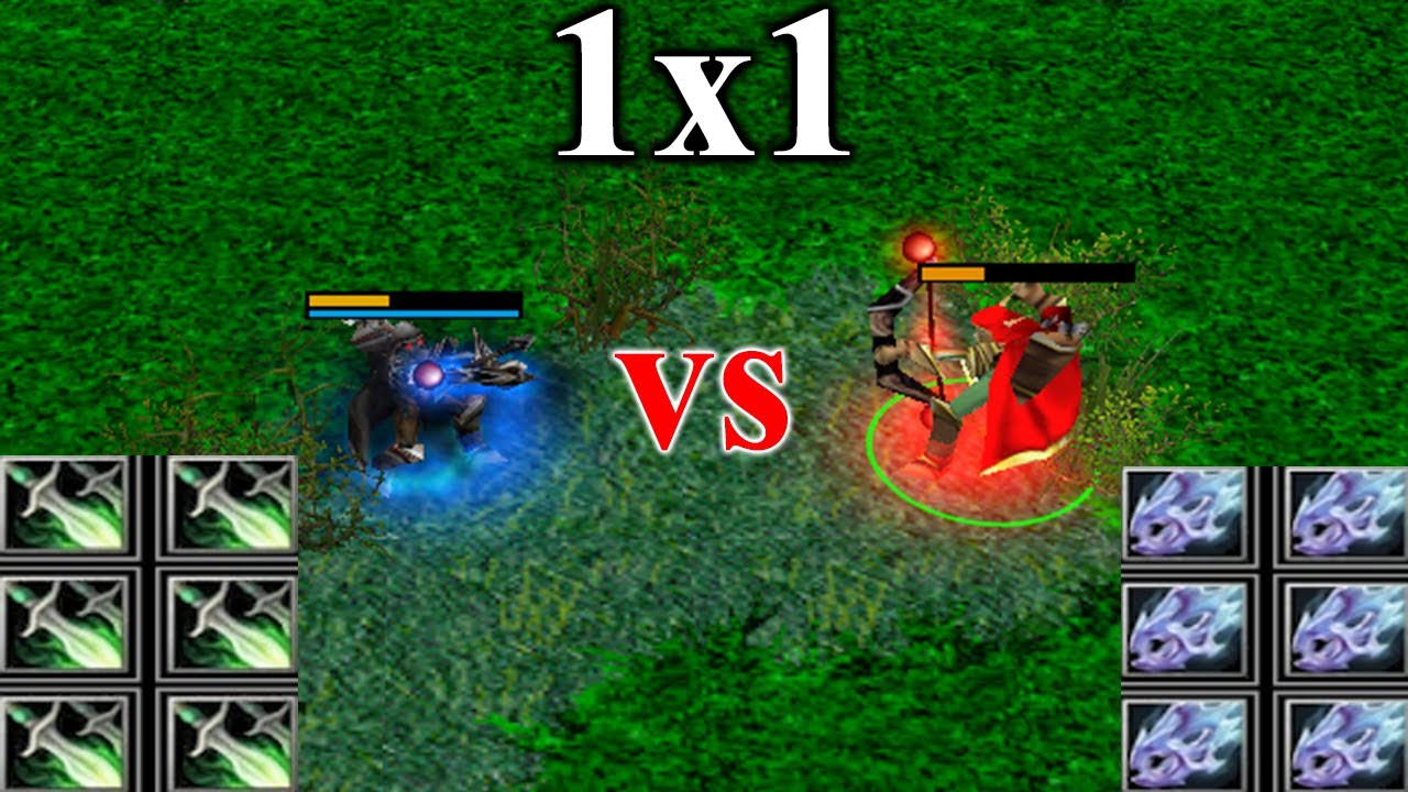 Drow Ranger vs Windrunner | 25 Level #Dota #iCCup  #dTb #Dota1 #versus #1vs1 #fight #against