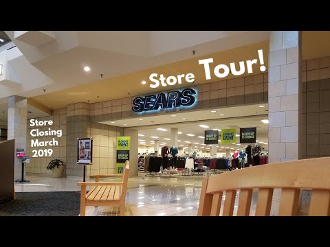 STORE TOUR: Sears, CherryVale Mall, Cherry Valley, IL (STORE CLOSING)