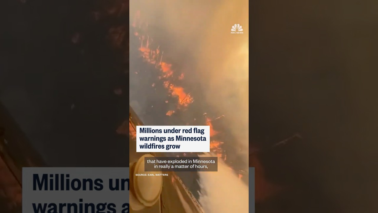 Minnesota wildfires force evacuations
