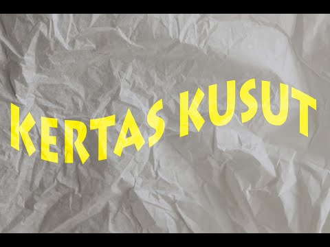 [Tutorial] Cara Membuat Efek Kertas Kusut sederhana di Photoshop